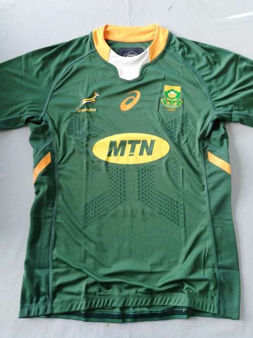 Sporting Memorabilia - Springbok Players Issue Match Jersey Size XL was ...