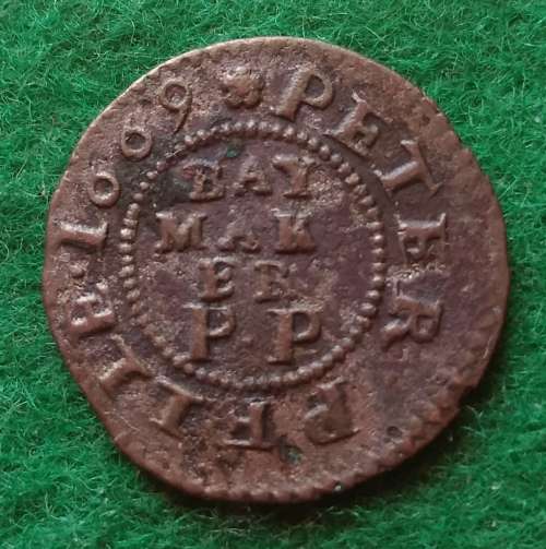Great Britain - Colchester Peter Pelle 1669 farthing was sold for R190 ...