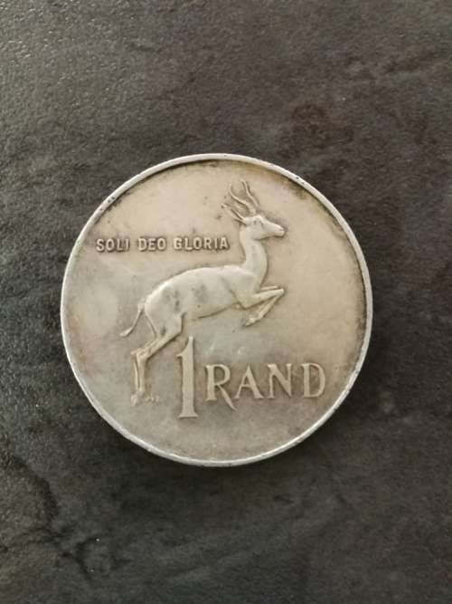 One Rand - SA 1 Rand Coin 1966 (Afrikaans: Suid Afrika) was sold for ...