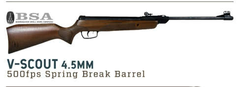 BB & Pellet Guns - BSA V-Scout 4.5MM Pellet Gun was sold for R1,400.00 ...