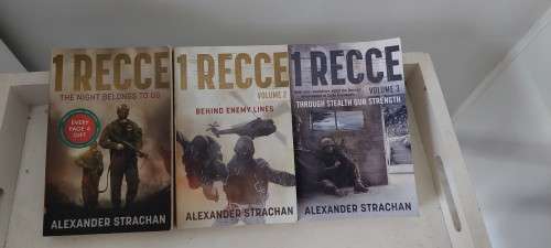 Books - Trilogy of 1 Recce Books authored by Alexander Strachan was ...