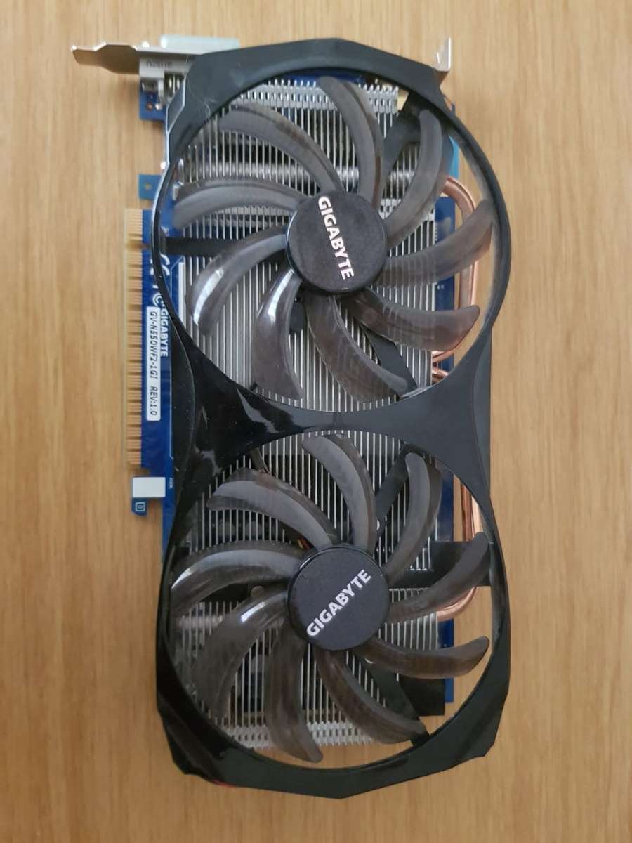 Graphics & Video Cards - GV-N550WF2-1GI Graphics card was sold for R500 ...