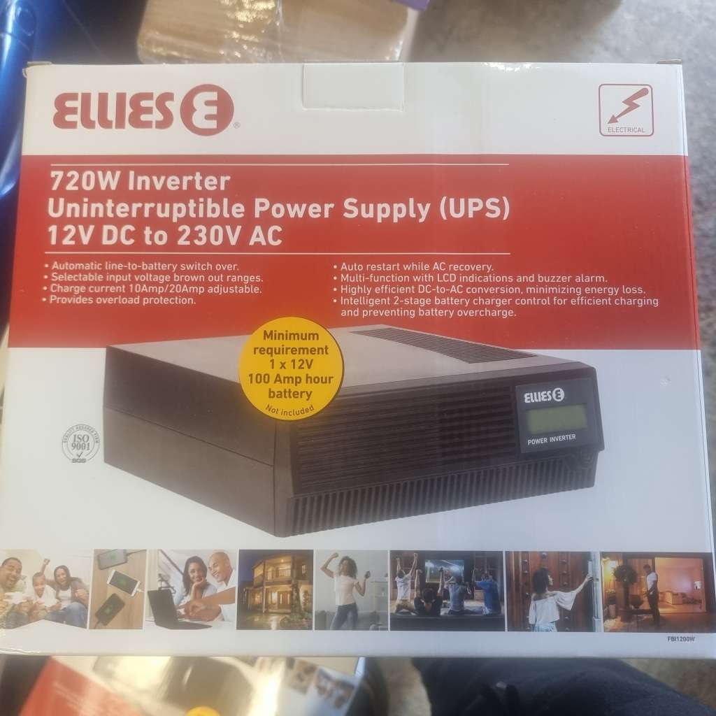Inverters - BRAND NEW ELLIES 720W UPS INVERTER was sold for 801.00 on ...