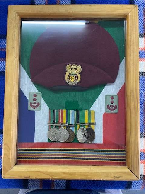 SADF & SANDF - Framed Umkhonto We Sizwe military memorabilia was sold ...