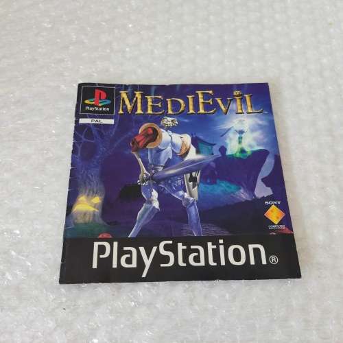 Other Merchandise - MediEvil playstation 1/Ps one game manual for sale ...