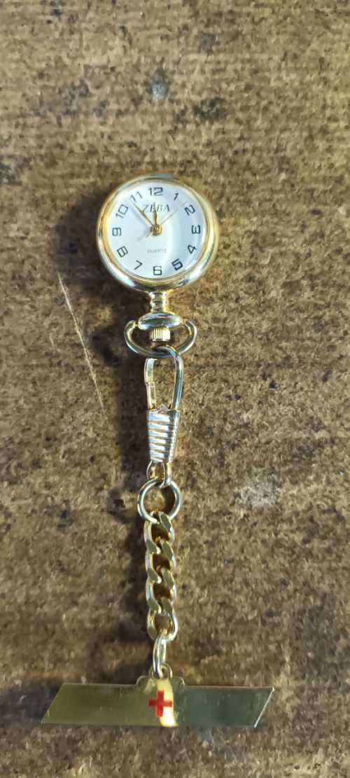 Rare & Collectable Watches - Vintage Zeba Red Cross Nurses Watch ...