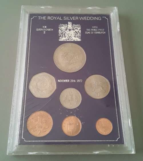 Other Antiques & Collectables - Vintage 1972 `The Royal Silver Wedding ...