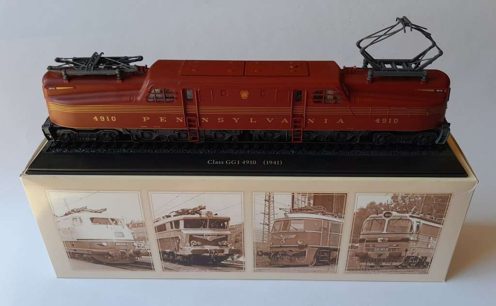 Rolling Stock - Class GG1 4910 (1941) Train Model By `Editions Atlas ...