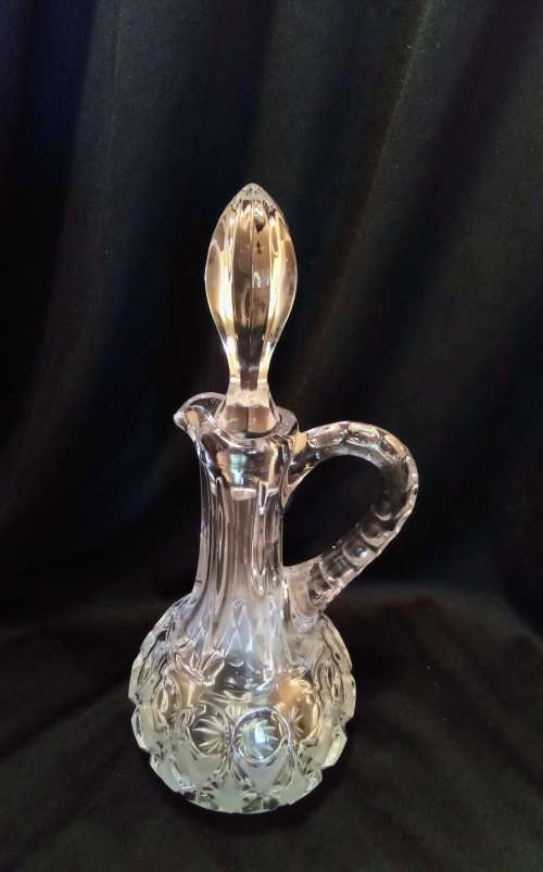 Decanters - Beyer Bleikristall Decanter Crystal cut glass for sale in ...