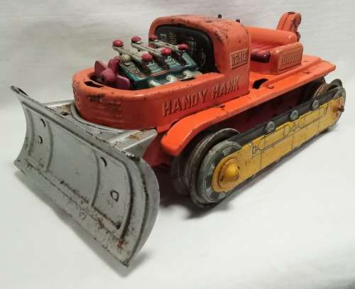 Vintage Toys - 1950`-60`s Handy Hank Bulldozer tin toy for sale in ...