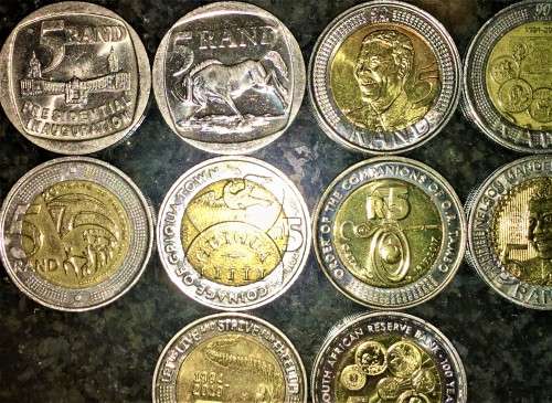 Five Rand - COMPLETE SET OF COMMEMORATIVE R5 COINS 1994 TO 2021 & 2017 ...