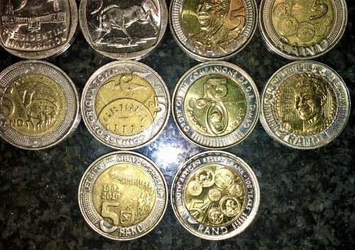 Five Rand - COMPLETE SET OF COMMEMORATIVE R5 COINS 1994 TO 2021 & 2017 ...