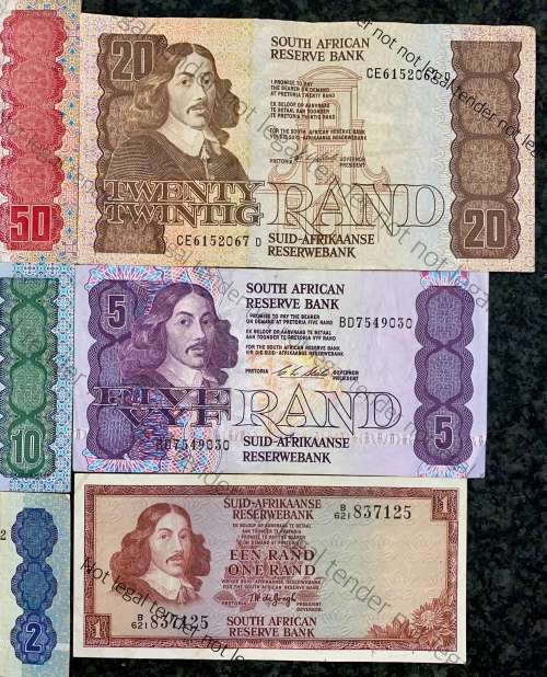 CL Stals - COMPLETE SET OF CL STALS & DECIMALS R50 TO R2 - 1ST ISSUE ...