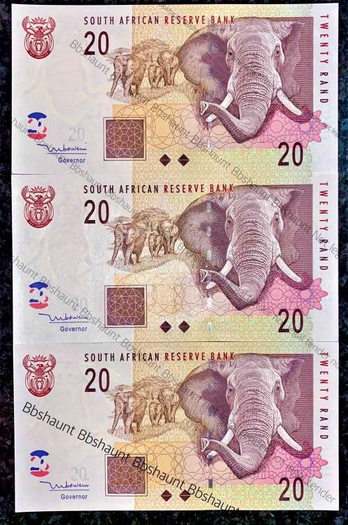 TT Mboweni - TT MBOWENI R20 IN SEQUENCE EF8547995-993 --2004 - 2ND ...