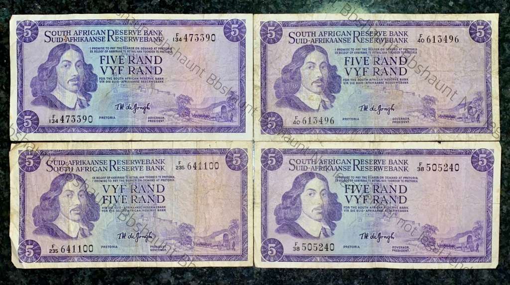 TW de Jongh - TW DE JONGH R5 ALL SPRINGBUCK WTM 1967 FIRST ISSUE(1 BID ...