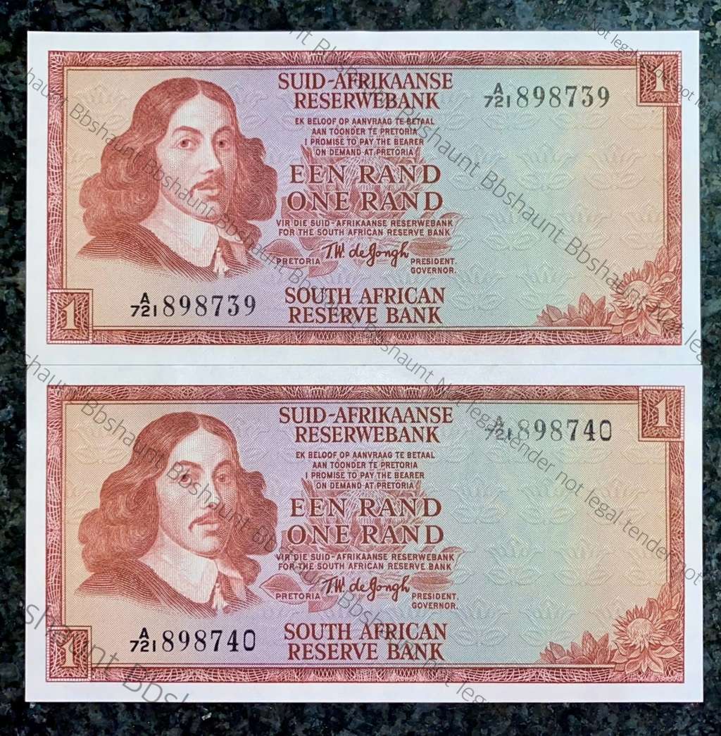 TW de Jongh - TW DE JONGH R1 IN SEQUENCE A721 /898740-739 UNC ...