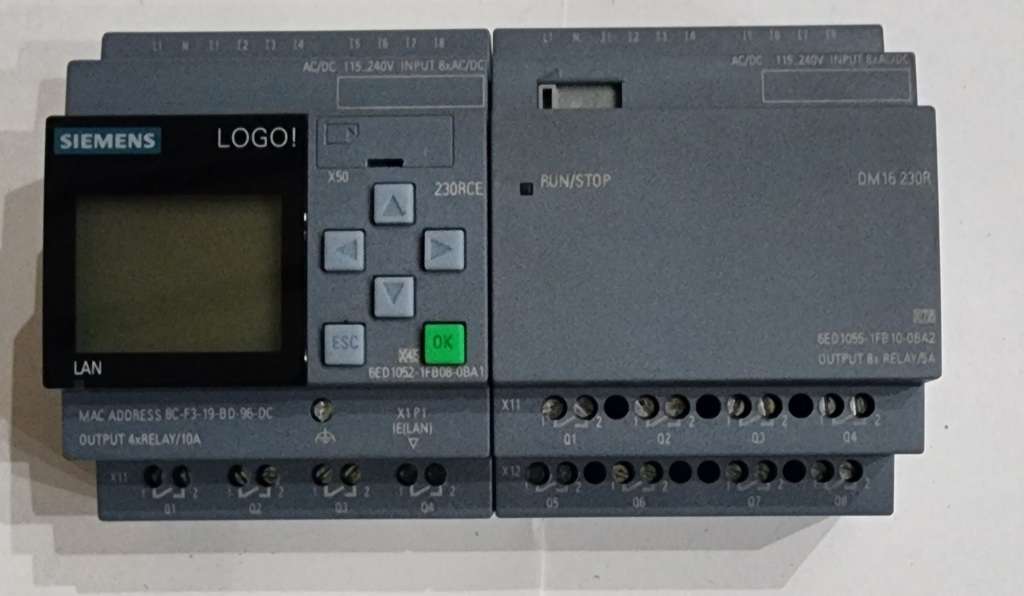 Industrial Automation & Control - Siemens Logo 230RCE/-DM16 230R PLC ...