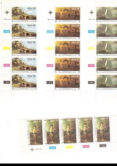 Republic of South Africa - REPUBLIC OF SOUTH AFRICA 25 X CONTROL BLOCKS ...