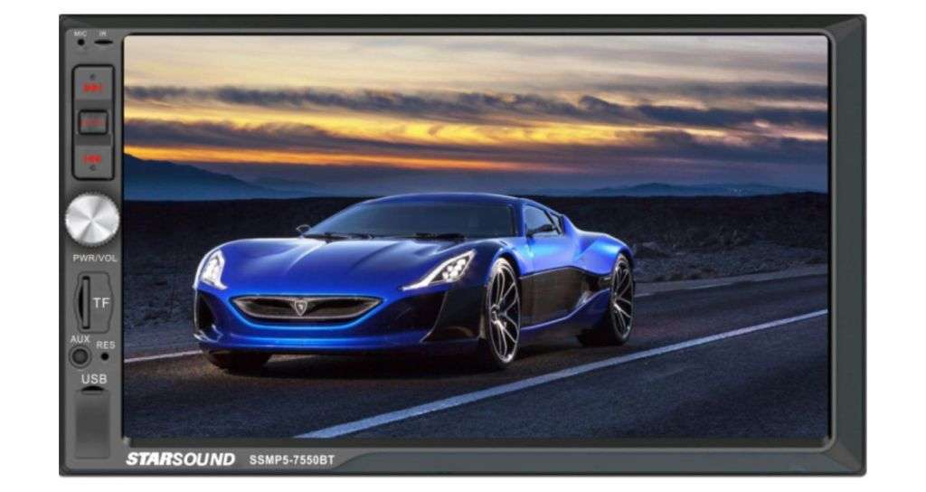 Audio Head Units - Starsound SSMP5-7550BT 7-Inch Double Din Media ...