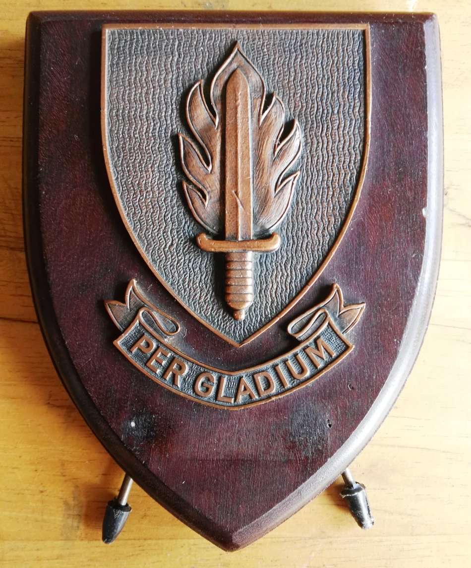 Plaques - SA Army Intelligence School Plaque | R1 Start was sold for ...