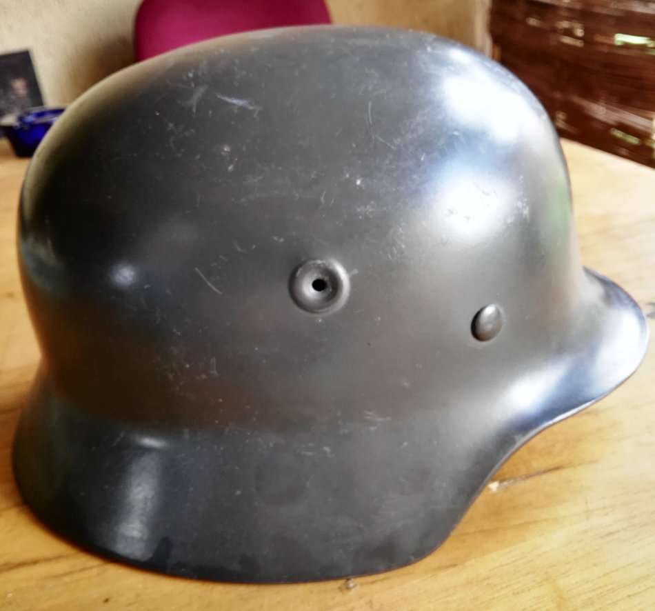 Headgear - Old SA Riot Police Helmet | German WW2 Pattern | With ...