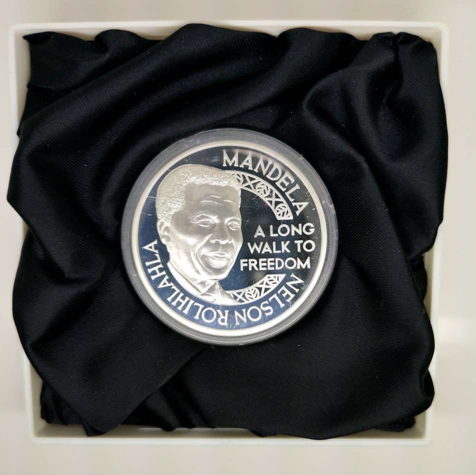 Other Mandela Coins - 1oz PF | Mandela / De Klerk | A long walk to ...