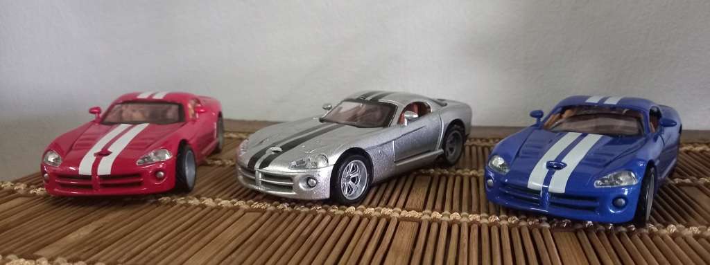 Models - Dodge Viper Pul Pack (LA) Die Cast Model Scale 1/32 Car Look ...