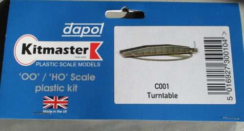 Scenery - DAPOL HO SCALE - TURNTABLE KIT - AS NEW IN PKT was sold for ...