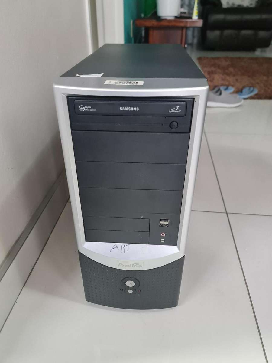 PC Desktops & All-in-Ones - PROLINE TOWER - INTEL QUAD CORE - 4GB ...