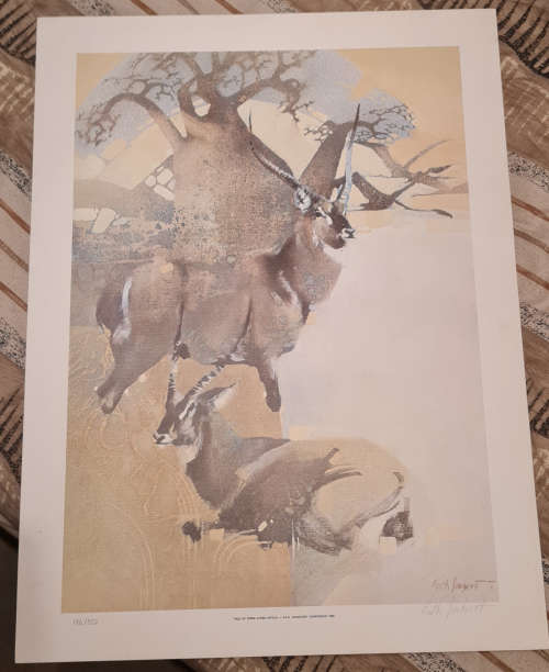 Prints - 2x Keith Joubert limited signed prints was listed for R2,500. ...