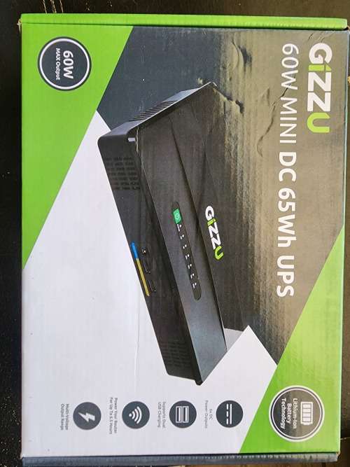 UPS Batteries & Components - Gizzu 60w 65WH 17600mAh Mini POE DC UPS ...