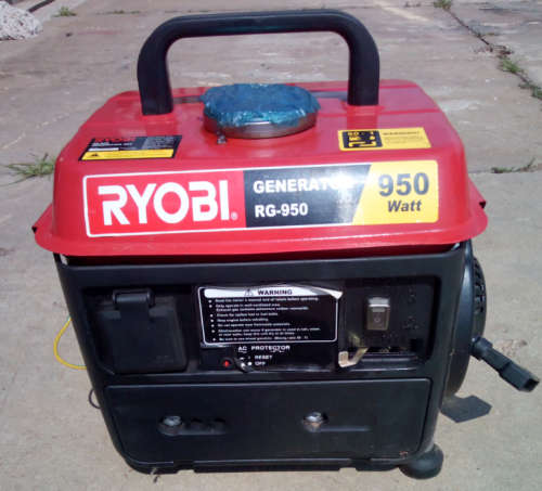 Home Generators - (Please Read - Need service) Ryobi 950W 2-Stroke ...