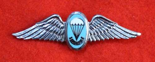 South African Army - SADF. Instructor Static Line Parabat Wing. 50mm ...