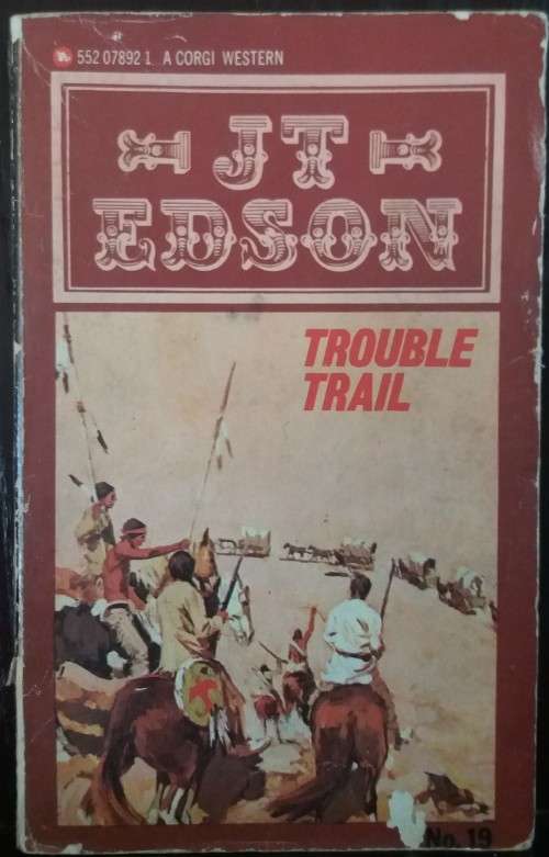 General Fiction - Books: Western - Trouble Trail - by JT Edson was ...