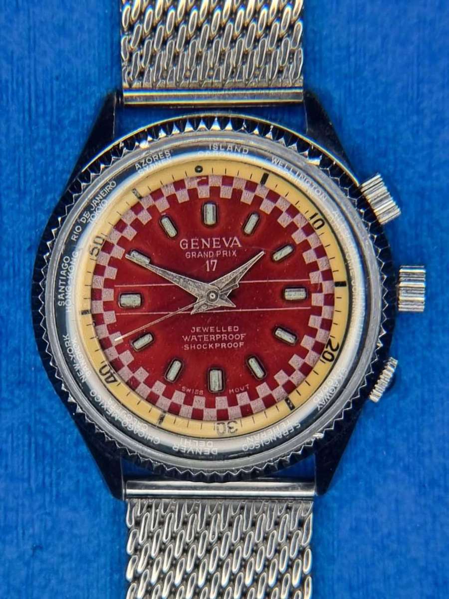 Rare & Collectable Watches - Rare Vintage Swiss Geneve Diver was sold ...