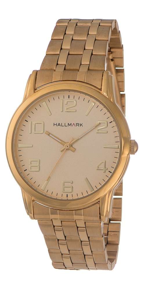 Men's Watches - Hallmark Mens Gold Watch - HB1267C was sold for R349.00 ...