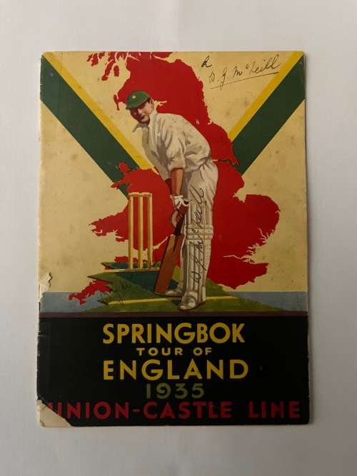 Sporting Memorabilia - Cricket - **SIGNED** Springbok Tour of England ...