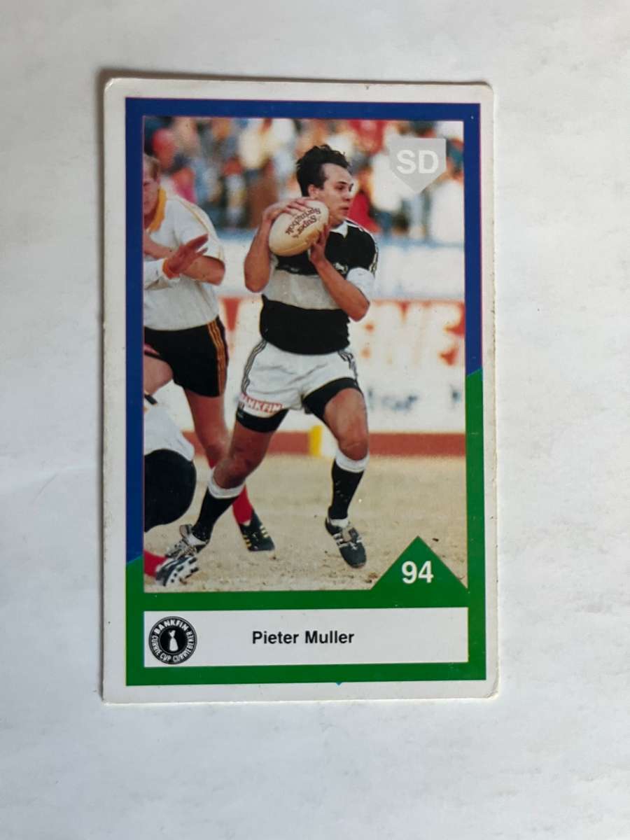 Sporting Memorabilia - Rugby Card - 1992 Sports Deck Currie Cup Card ...