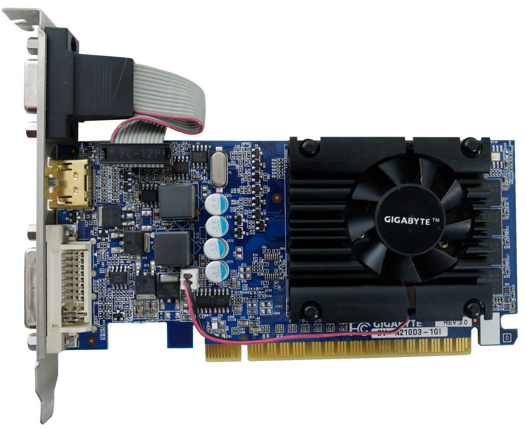 Graphics & Video Cards - GIGABYTE NVIDIA GeForce 210 1GB GDDR3 64bit for sale in Pretoria ...