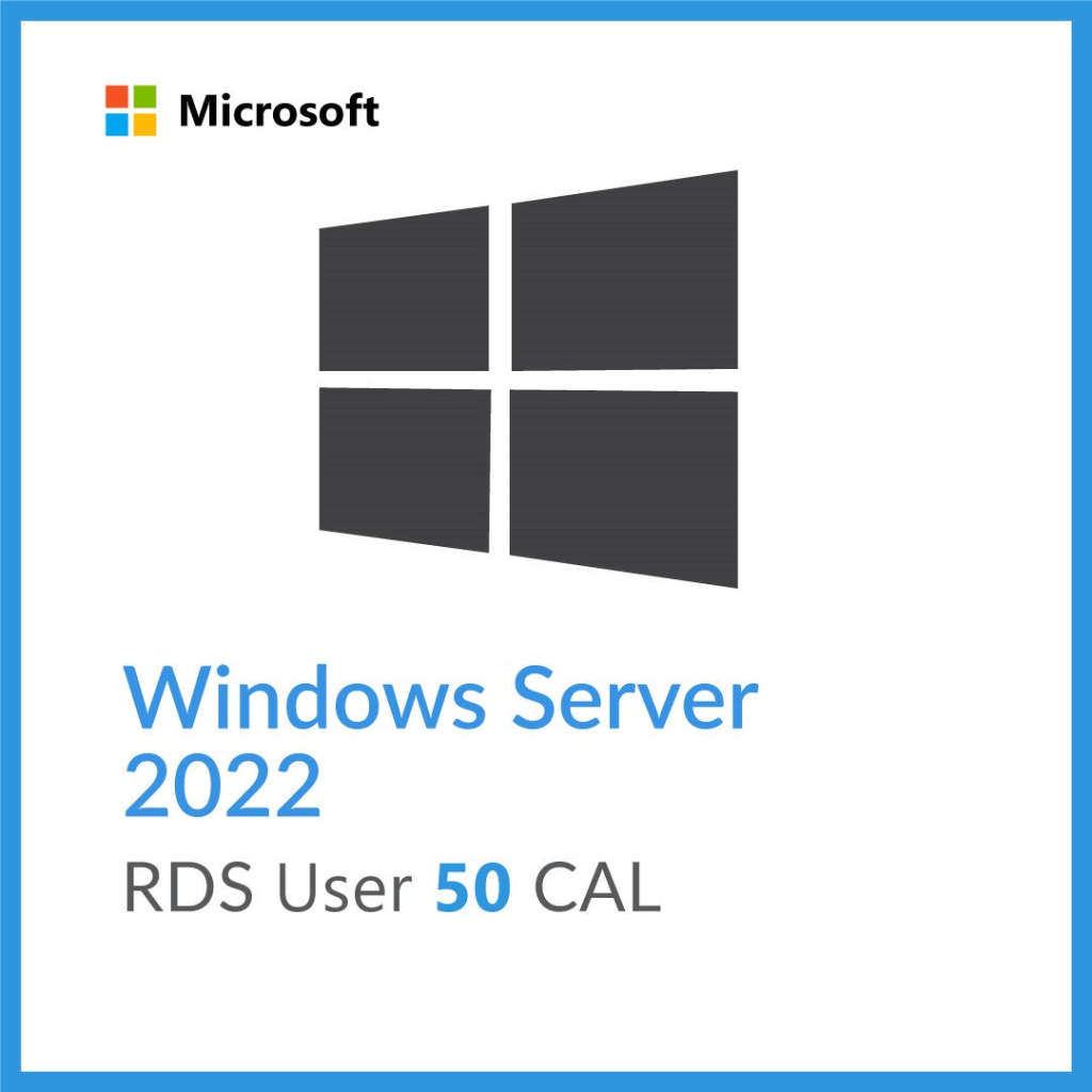 Operating Systems - Windows Server 2022 50 User RDS CAL License for ...