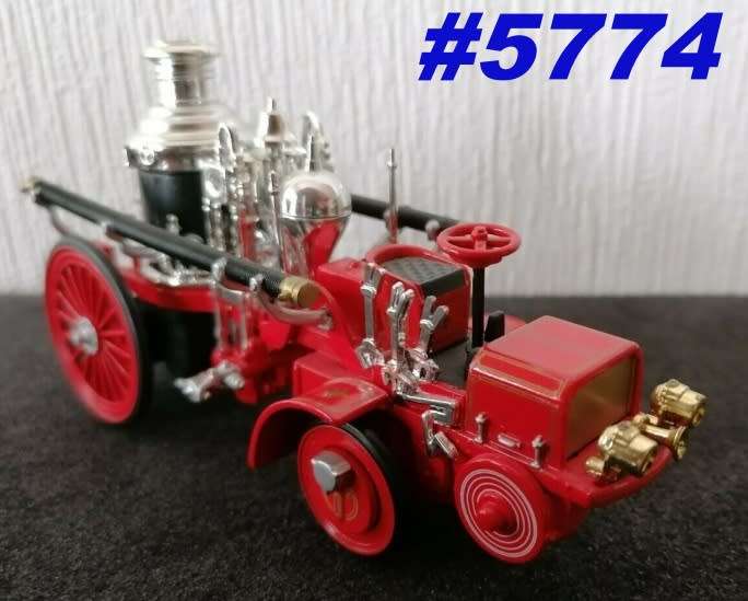 Models - Christie Steamer Fire Truck 1912 red 1/43 RoadChamps NEW ...