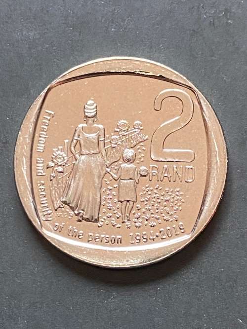 Two Rand - SA25 Commemorative Circulation R2 coin - SPECIAL RELEASE ...
