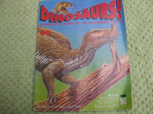 Magazines - `Dinosaurs` Magazine no. 40. Discover the giants of the ...