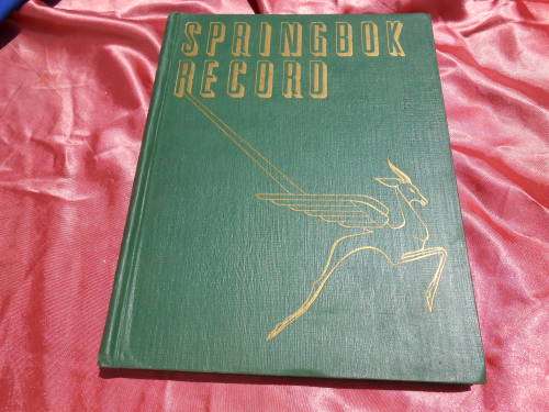 Books - 1946. `Springbok Record` Compiled and Edited by Harry Klein ...
