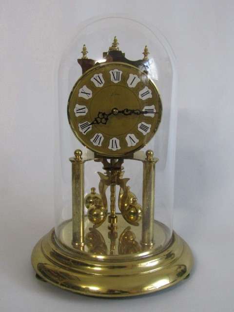 Mantel Clocks - Original vintage brass Kern Germany mechanical ...