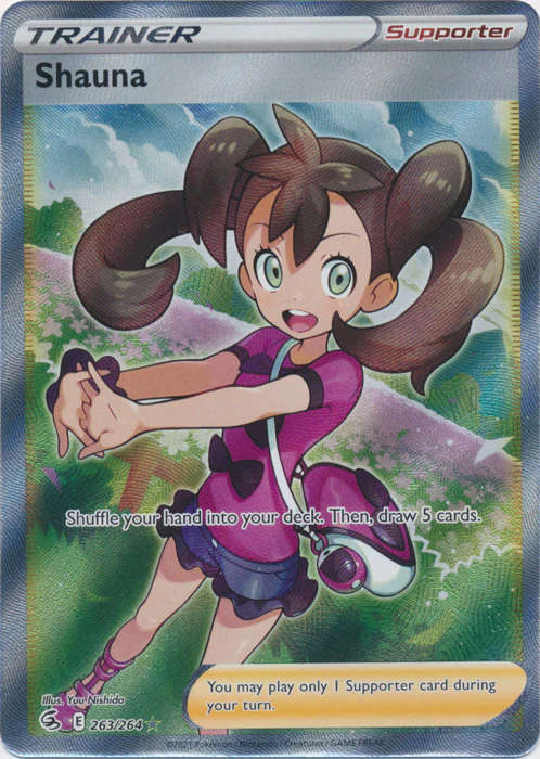 Trading Cards - Pokemon Trading Cards - TCG - Shauna - 263/264 - Full ...