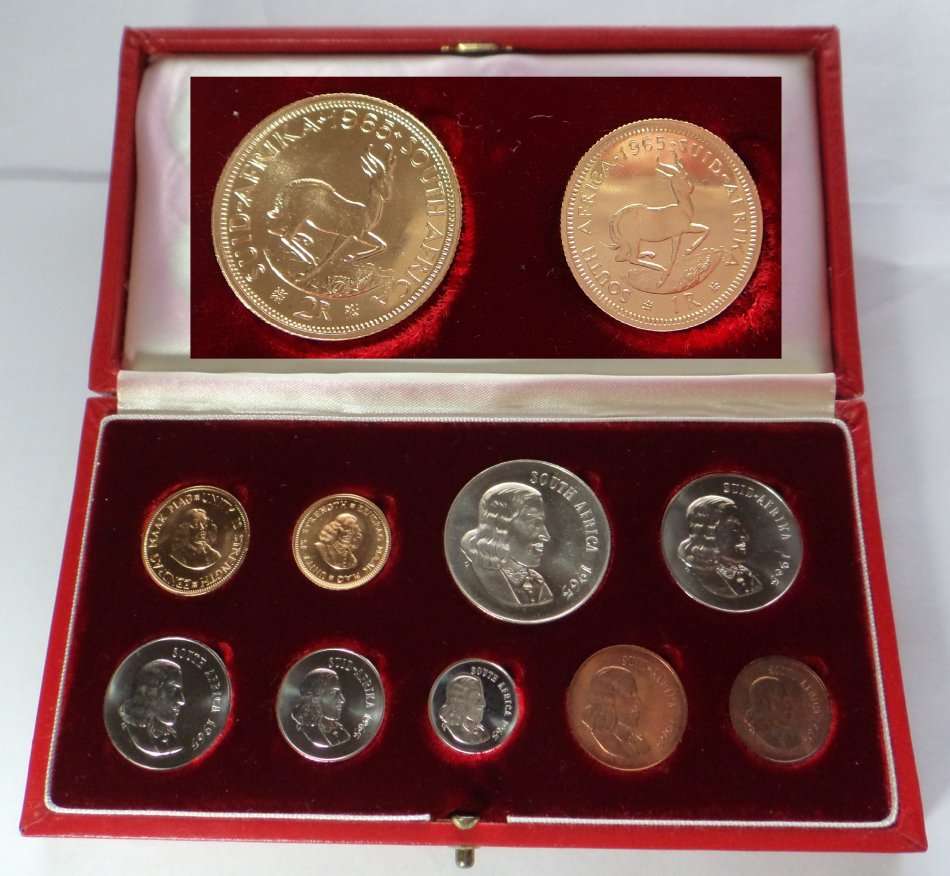 Proof Sets - Republic of South Africa: The LONG Proof Set of 1965 (2 ...