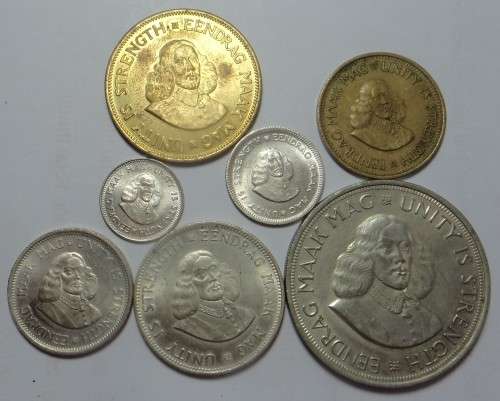 Collections & Lots - Republic of South Africa: Coin Set up to Silver ...