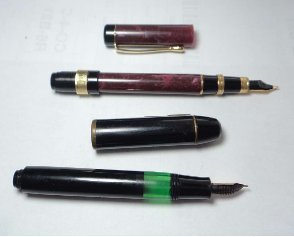 Writing Instruments & Accessories - Collection of two Fountain Pens ...