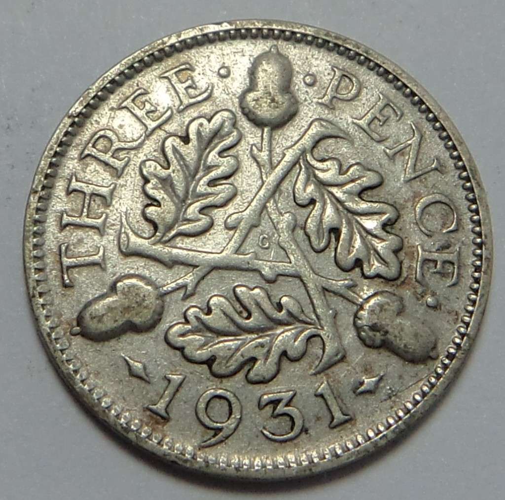 Great Britain - Great Britain: Silver Tickey (3d) of 1931 for sale in ...